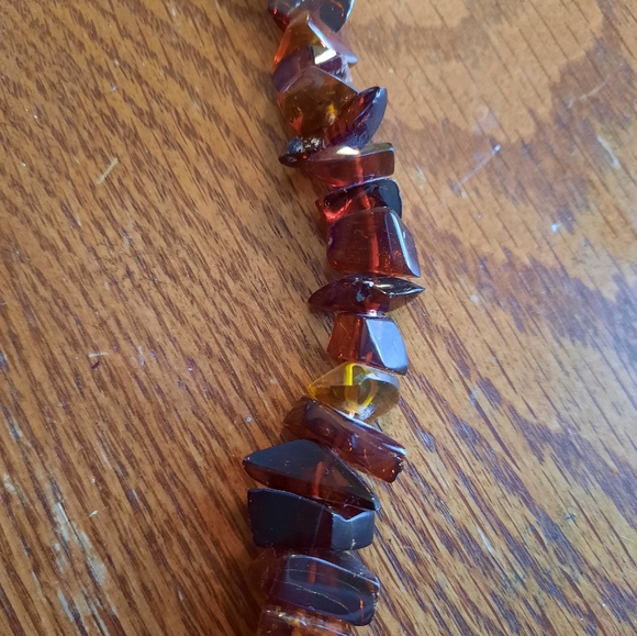 None | Jewelry | Large Amber Shards Necklace | Poshmark